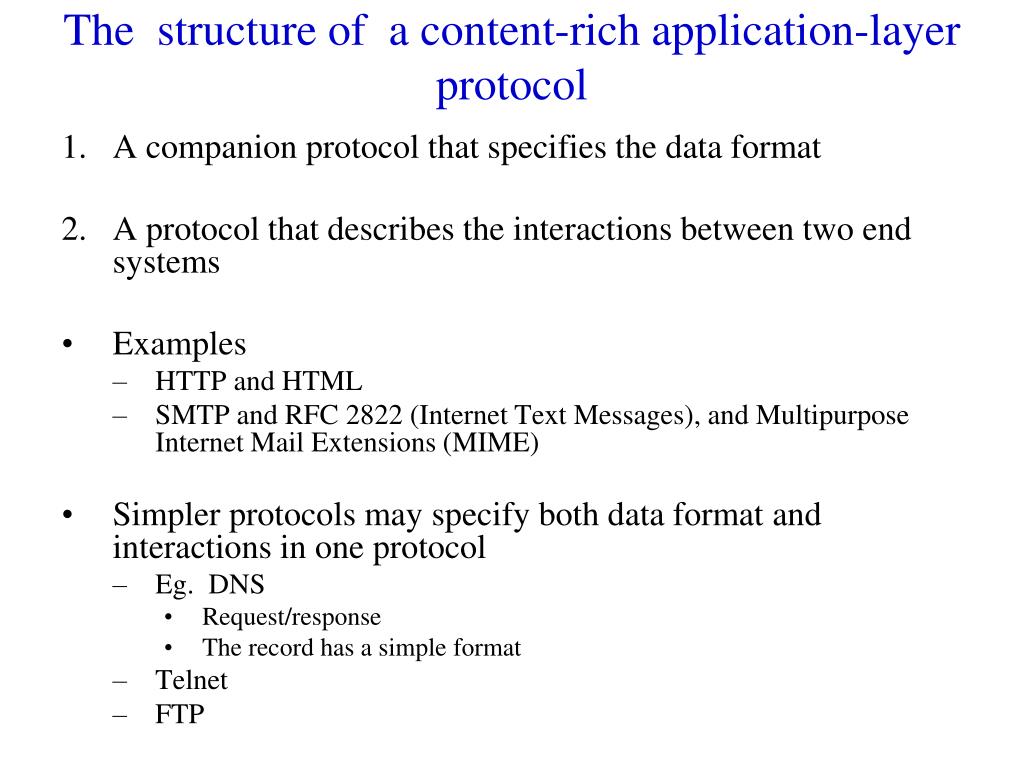 Ppt Compsci 356 Computer Network Architectures Lecture 23 Application Layer Protocols