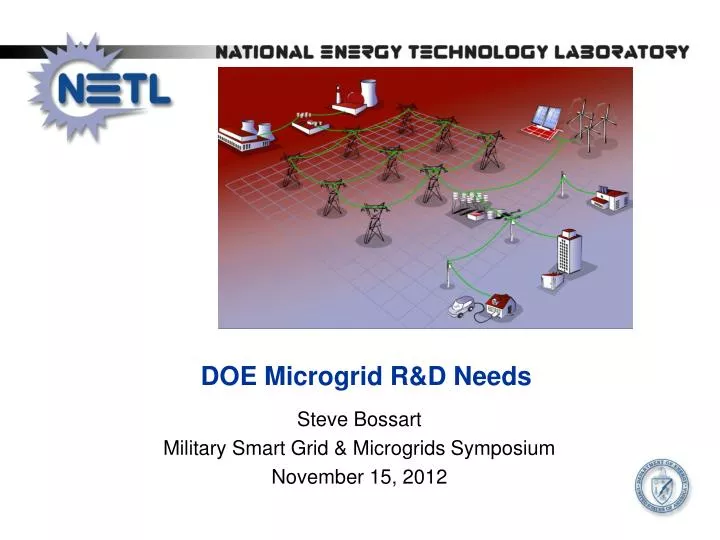 PPT - DOE Microgrid R&D Needs PowerPoint Presentation, free download ...