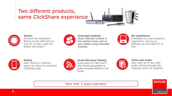 PPT - ClickShare PowerPoint Presentation - ID:1576058