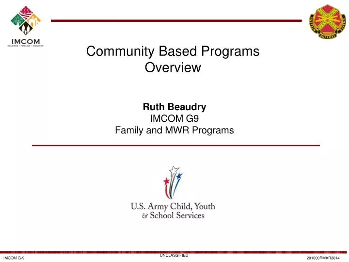 PPT - Community Based Programs Overview PowerPoint Presentation, free ...