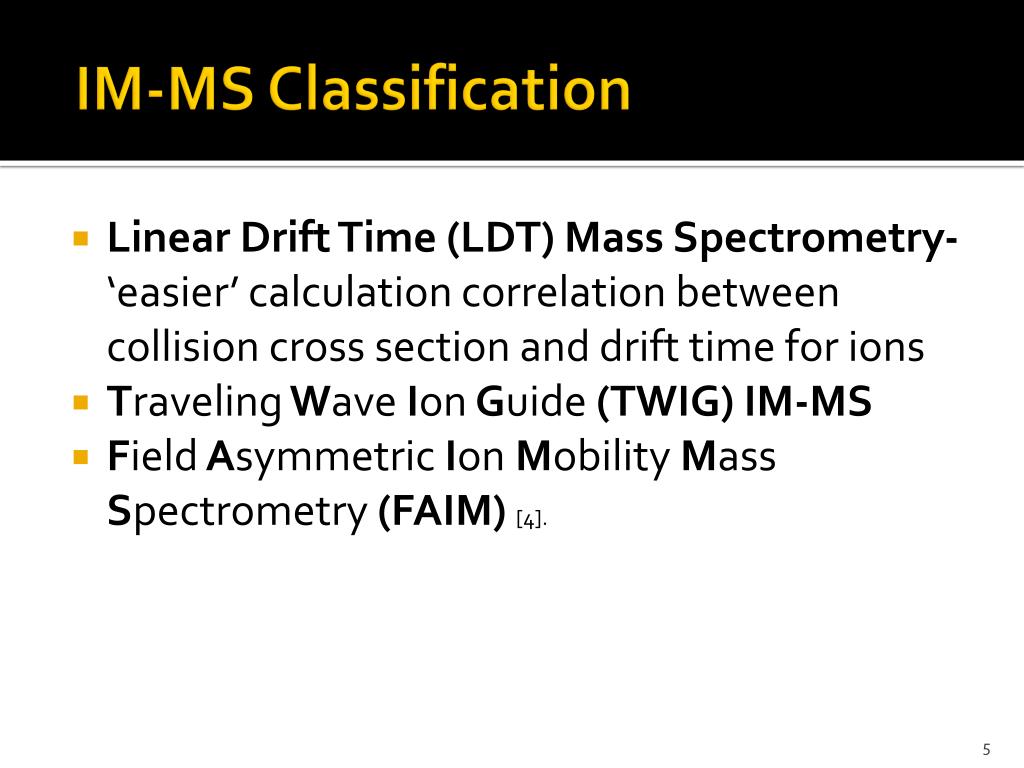 PPT - Protein misfolding characterization by ion mobility-mass ...