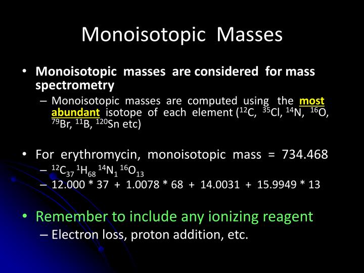PPT - Why Mass Spectrometry: An Introduction to the IU MSF PowerPoint ...