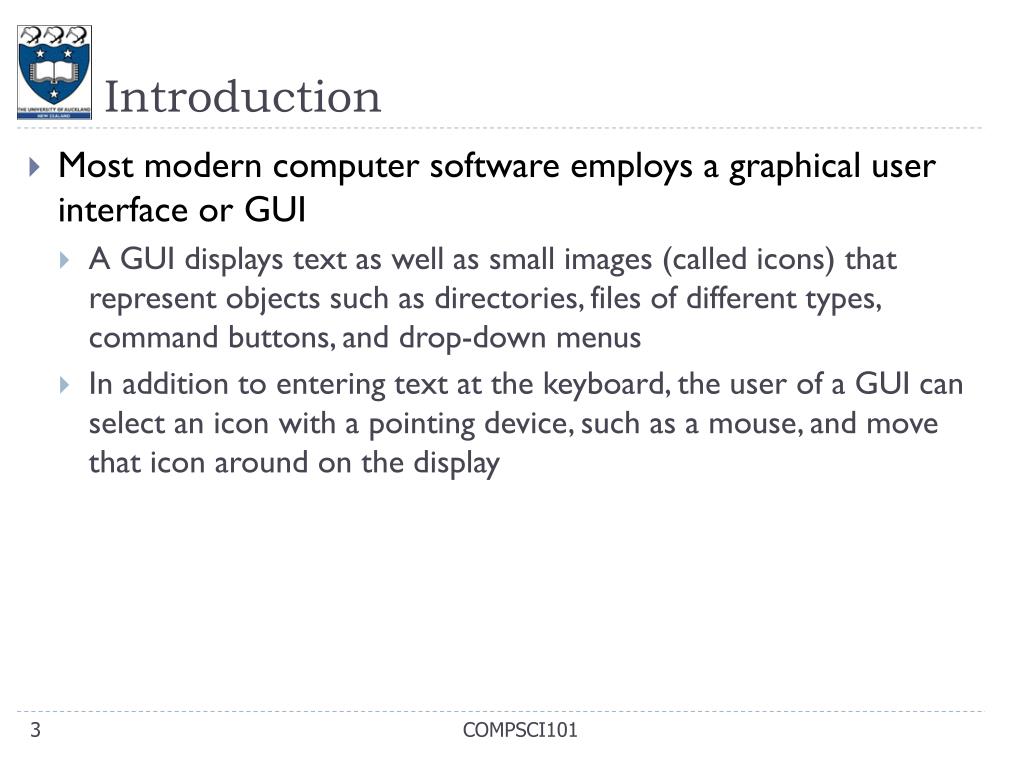 Ppt Compsci 101 S1 2014 Principles Of Programming Powerpoint Presentation Id1576765 5227