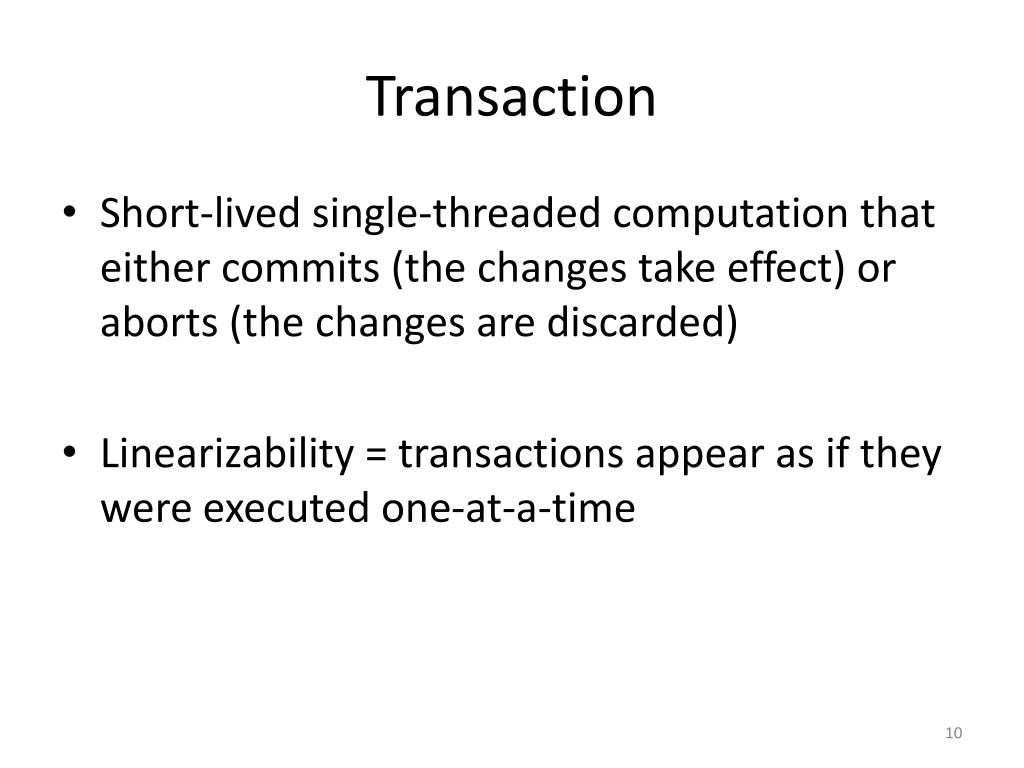 Ppt Software Transactional Memory For Dynamic Sized Data Structures Powerpoint Presentation