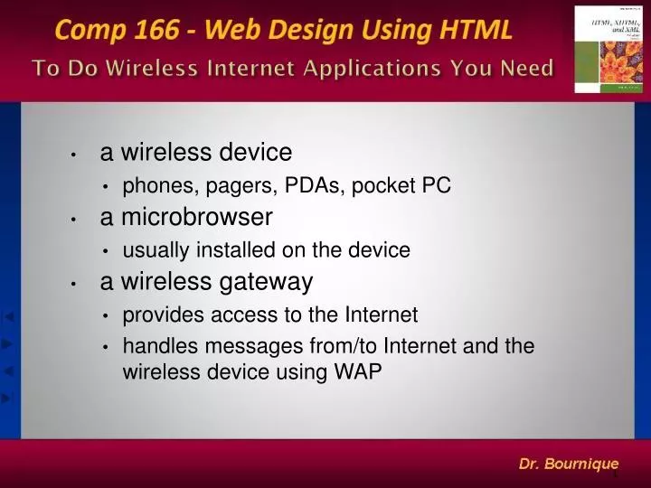 PPT - To Do Wireless Internet Applications You Need PowerPoint ...