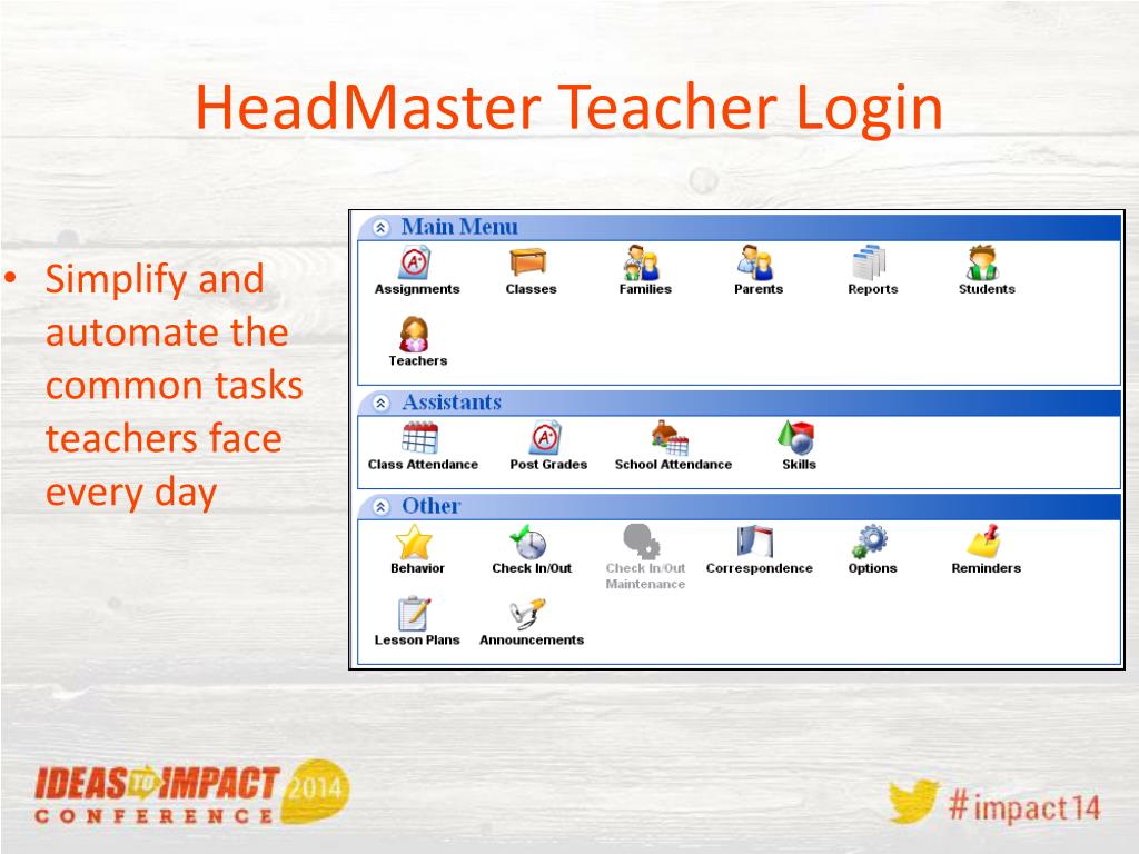 PPT - HeadMaster PowerPoint Presentation, free download - ID:1578331