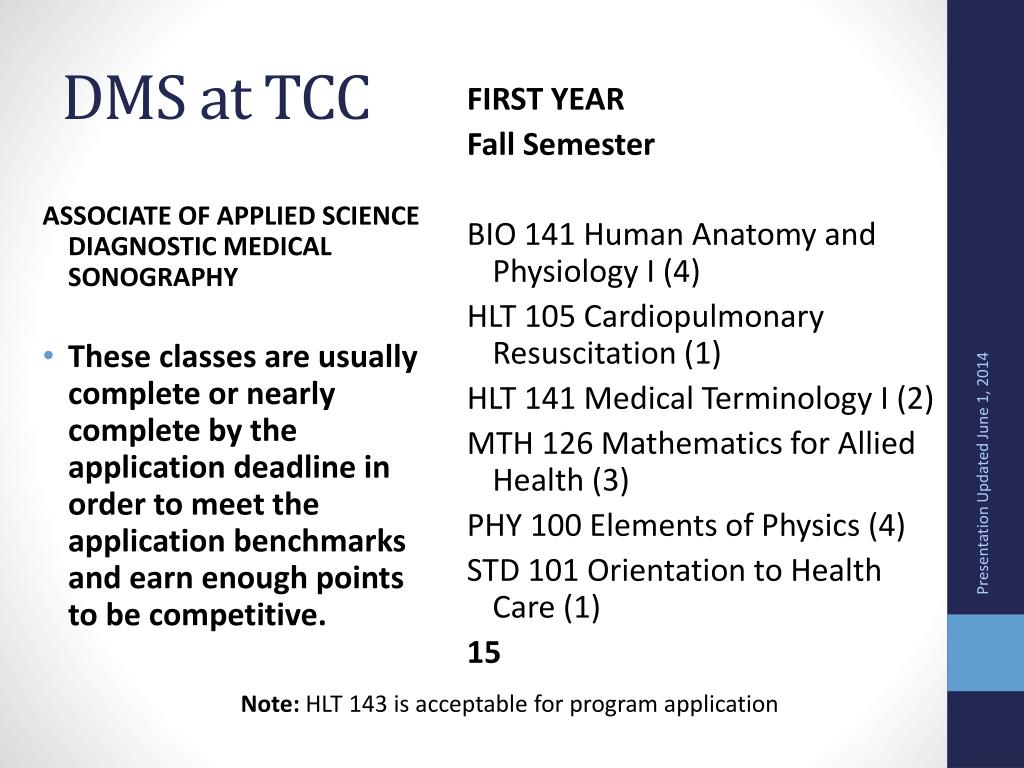 PPT - Diagnostic Medical Sonography at Tidewater Community College ...