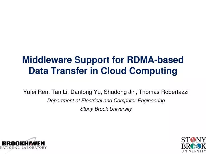Revisiting Network Support For Rdma