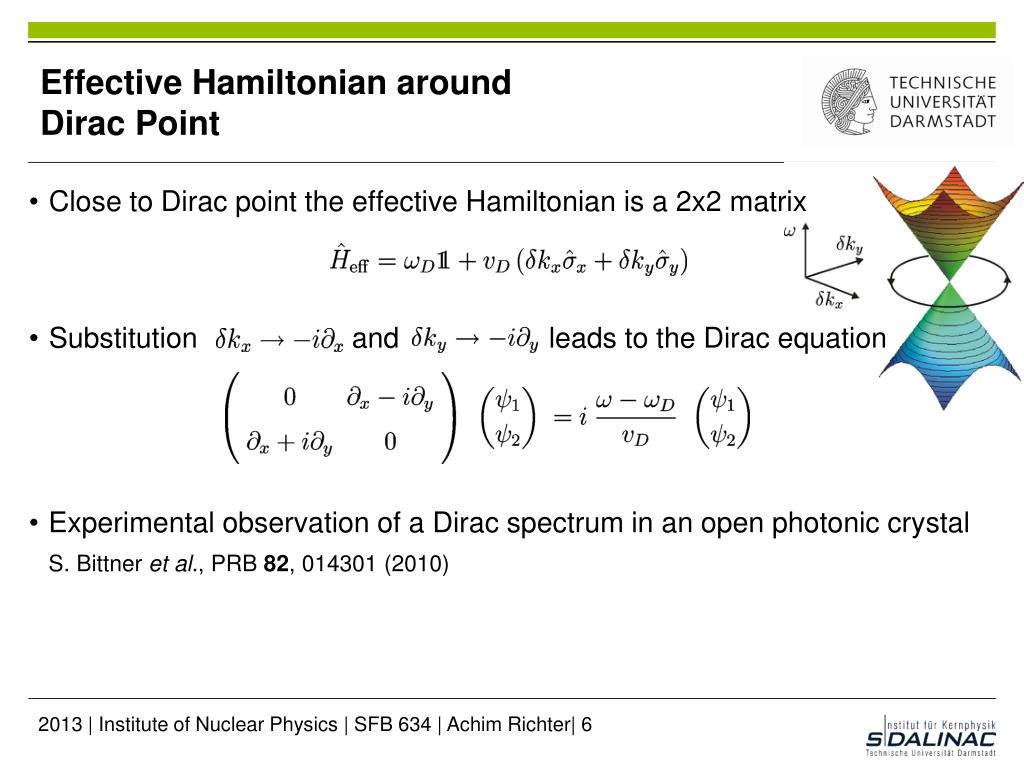 PPT - Schrödinger- and Dirac-Microwave Billiards, Photonic Crystals and ...