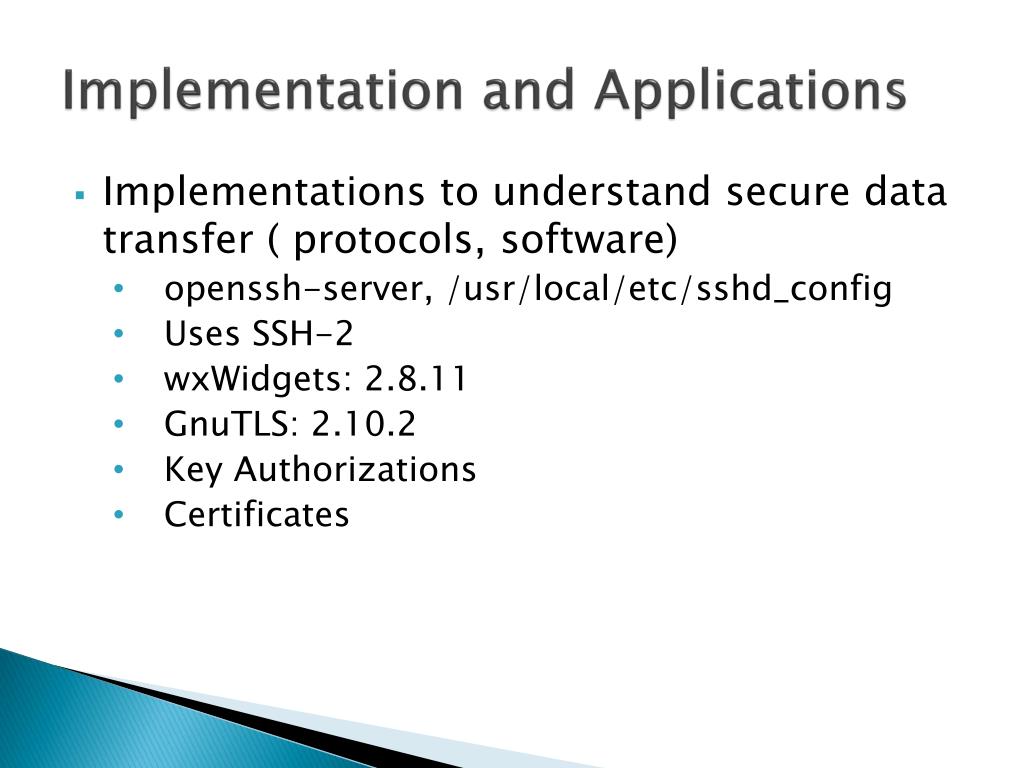 PPT - Secure File Transfer Protocol (SFTP) PowerPoint Presentation ... PPT - Secure File Transfer Protocol (SFTP) PowerPoint Presentation ...