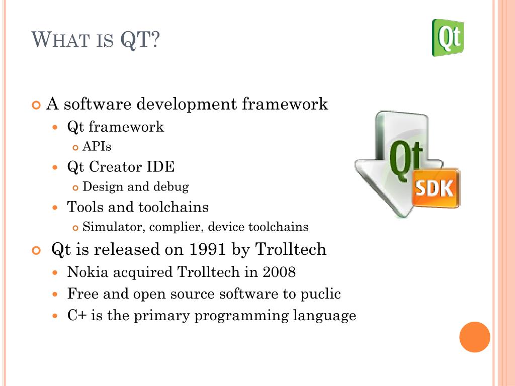 Ppt Lecture 4 Embedded Application Framework Qt Tutorial Cheng Liang Paul Hsieh Powerpoint