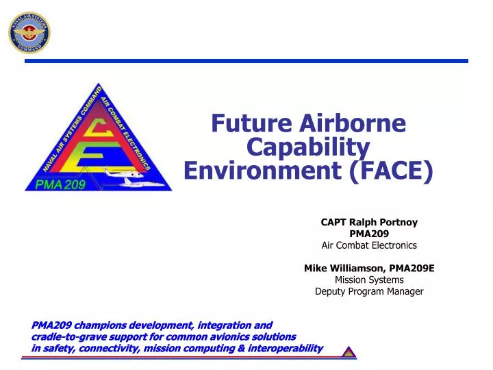 PPT - Future Airborne Capability Environment (FACE) PowerPoint ...