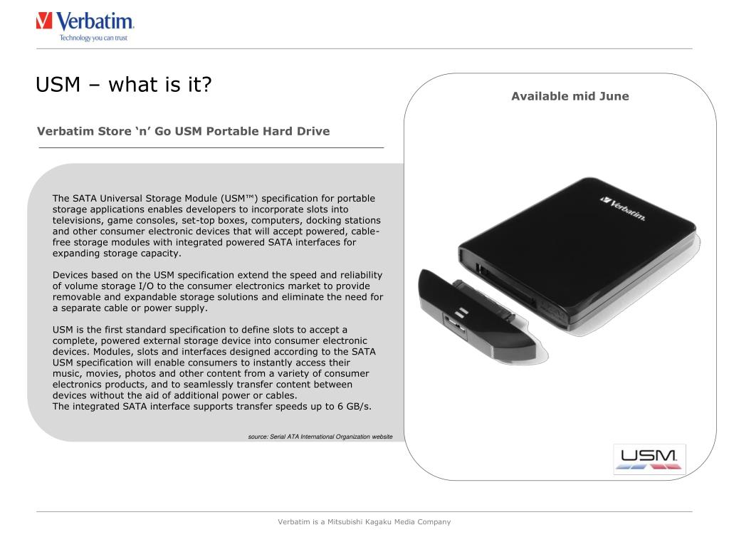 PPT - Special Features: Colours available: Black Capacities available ...