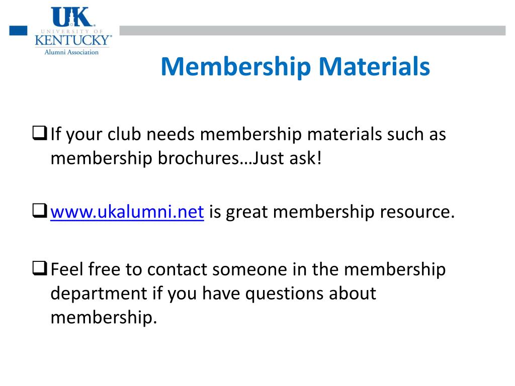 PPT - Club Leadership Training Membership Session PowerPoint ...