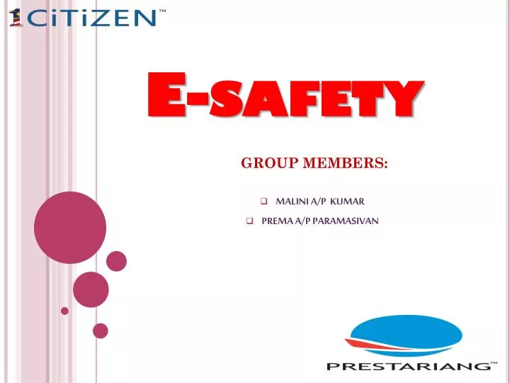 PPT - E-safety PowerPoint Presentation, free download - ID:1580962