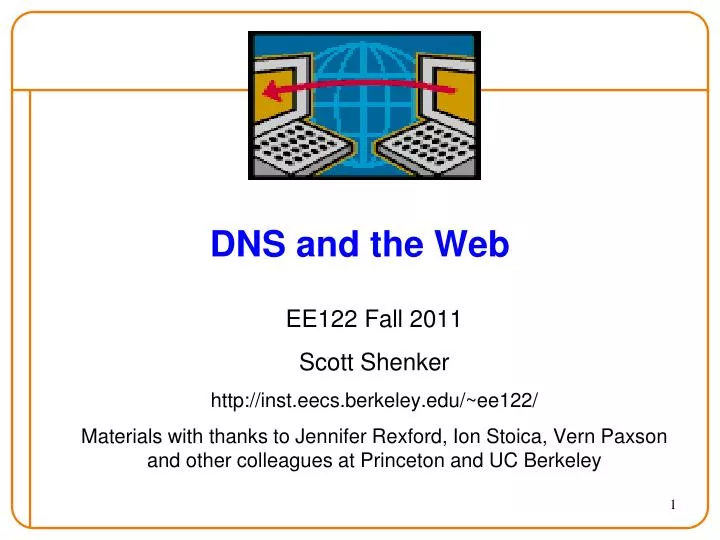 PPT - DNS and the Web PowerPoint Presentation, free download - ID:1581353