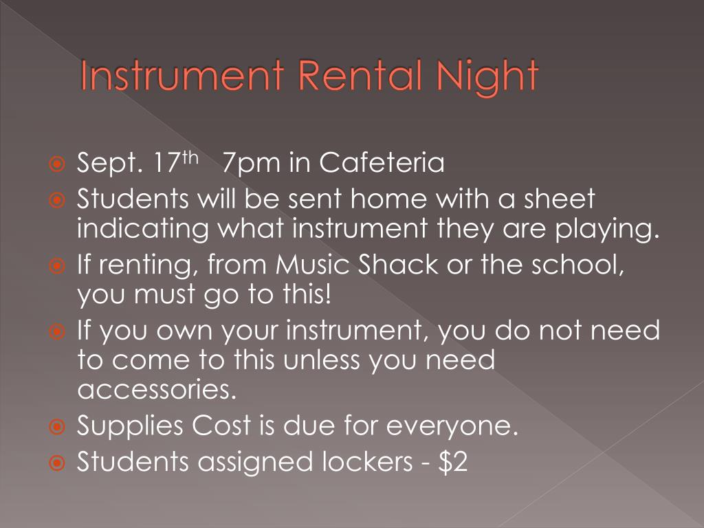 PPT - Carver Middle School Red Raider Band PowerPoint Presentation ...