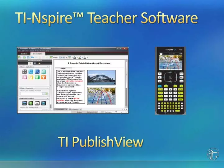 PPT - TI-Nspire™ Teacher Software PowerPoint Presentation, free ...