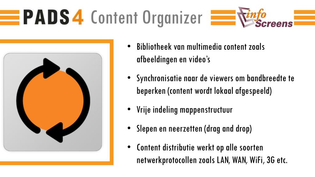 PPT - PADS4 maakt het eenvoudig om informatie te verspreiden naar een ...