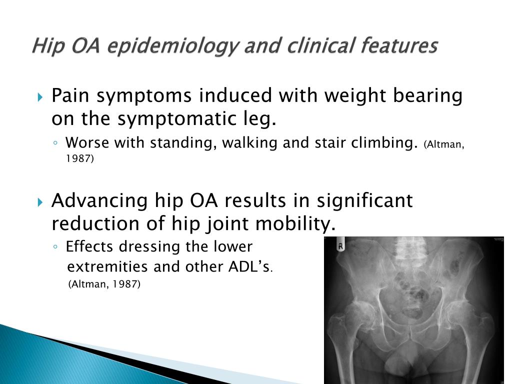 PPT - Diagnosing Leg Pain Lumbar Spinal Stenosis vs Hip Osteoarthritis ...