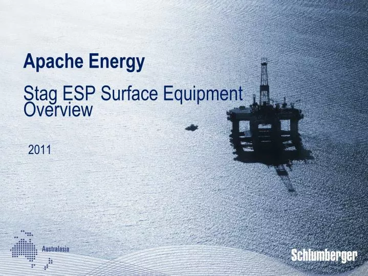 PPT - Apache Energy Stag ESP Surface Equipment Overview PowerPoint ...