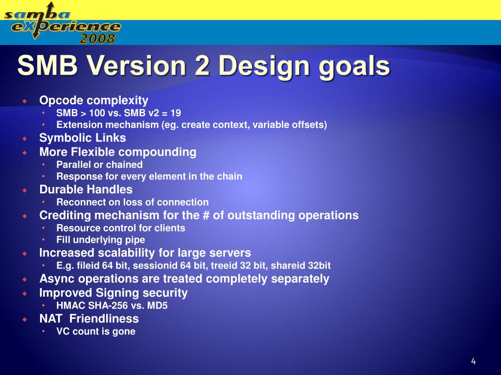 PPT SMB Version 2 Scaling From Kilobits To Gigabits Jim Pinkerton PPT SMB Version 2 Scaling From Kilobits To Gigabits Jim Pinkerton
