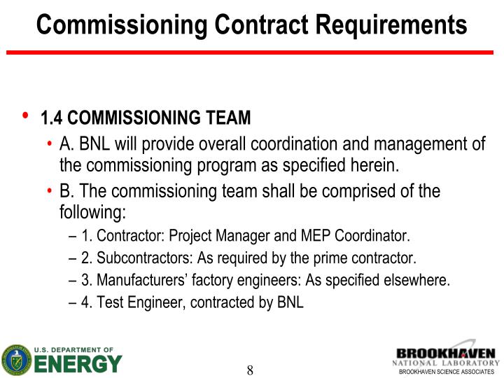 PPT - As-Built Drawings and Commissioning Status PowerPoint ...