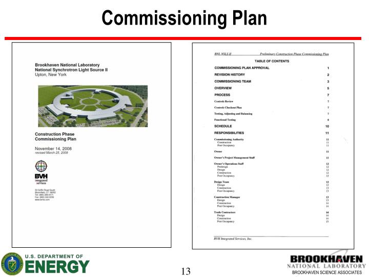PPT - As-Built Drawings and Commissioning Status PowerPoint ...