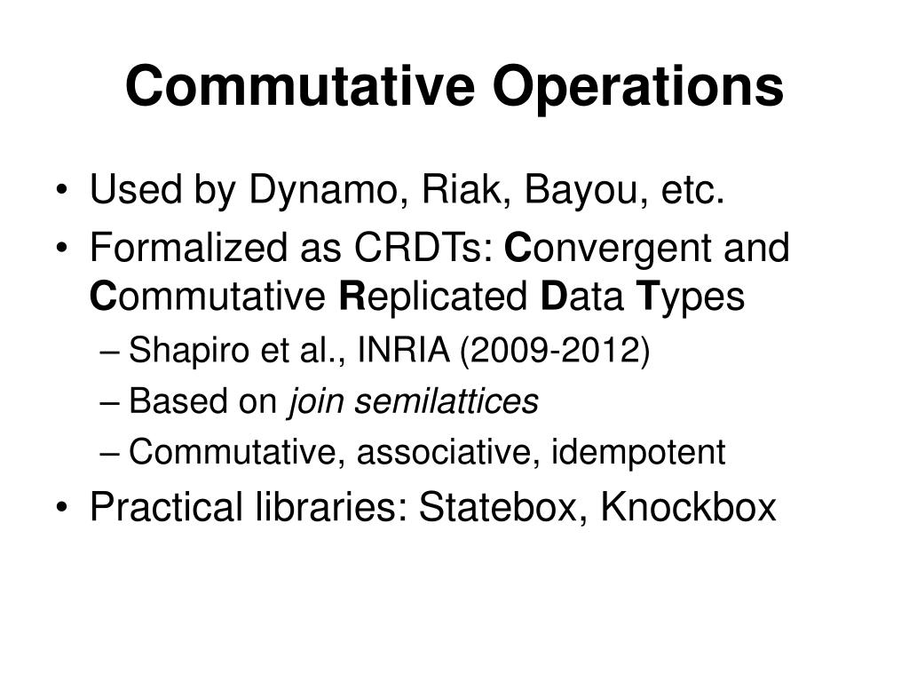 Ppt Logic And Lattices For Distributed Programming Neil Conway Uc Berkeley Powerpoint