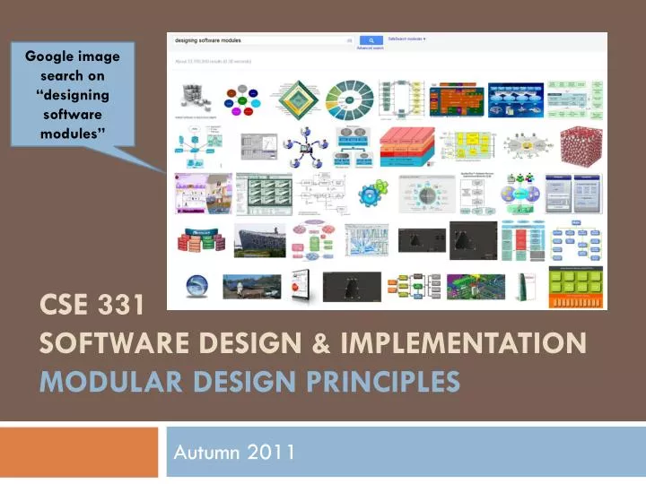 PPT - CSE 331 Software Design & Implementation Modular design principles PowerPoint Presentation ...