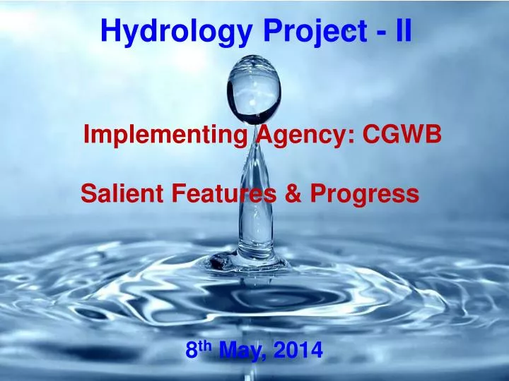 PPT - Hydrology Project - II PowerPoint Presentation, free download ...