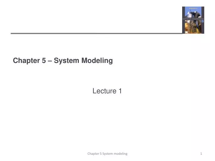 PPT - Chapter 5 – System Modeling PowerPoint Presentation, free download - ID:1584426