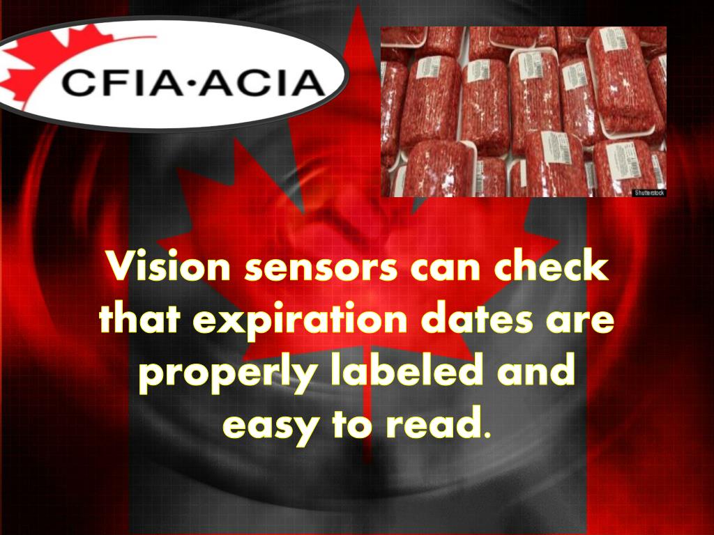 PPT - How do Vision Sensors Help the Canadian Food Inspection Agency ...