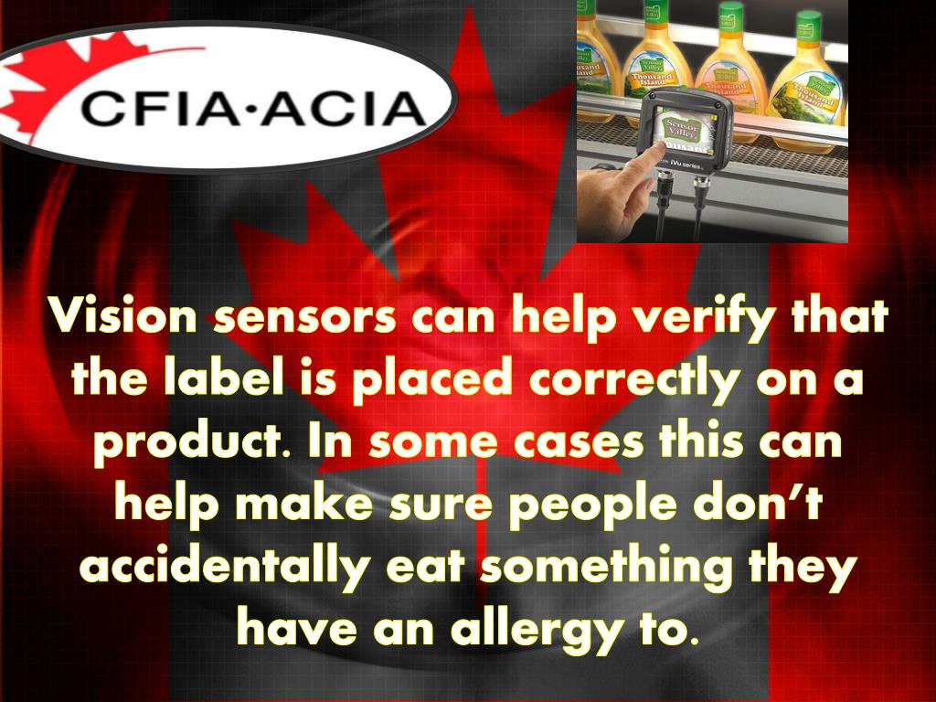 PPT - How do Vision Sensors Help the Canadian Food Inspection Agency ...