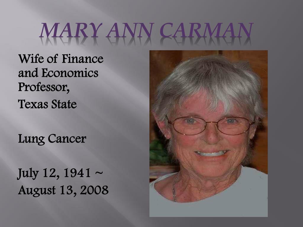 PPT - Cancer Survivors and Loved Ones Lost PowerPoint Presentation ...