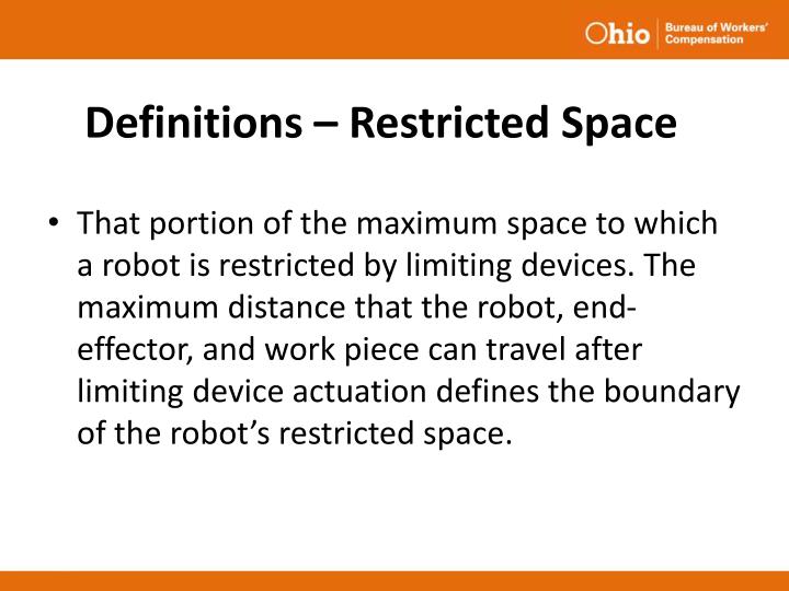 PPT - ANSI/RIA R15.06-2012 Industrial Robots and Robot Systems Safety ...