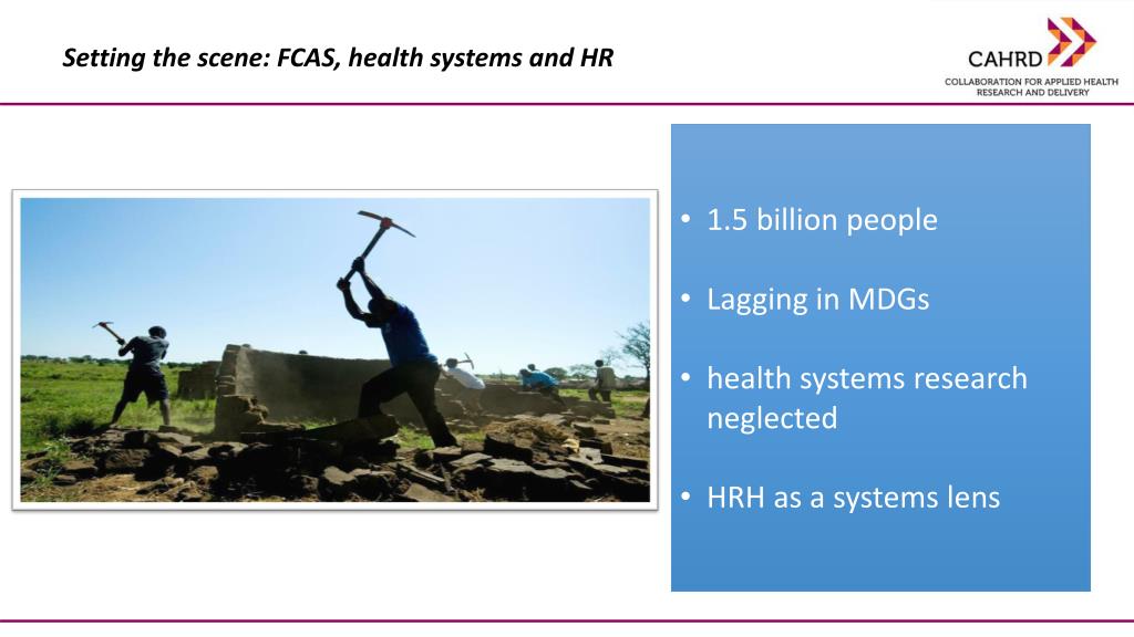 PPT - Addressing Health System Challenges in Fragile Contexts: Pro-Poor ...