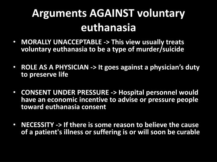 PPT - Voluntary euthanasia PowerPoint Presentation - ID:1585265