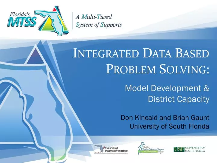 PPT - Integrated Data Based Problem Solving: PowerPoint Presentation ...