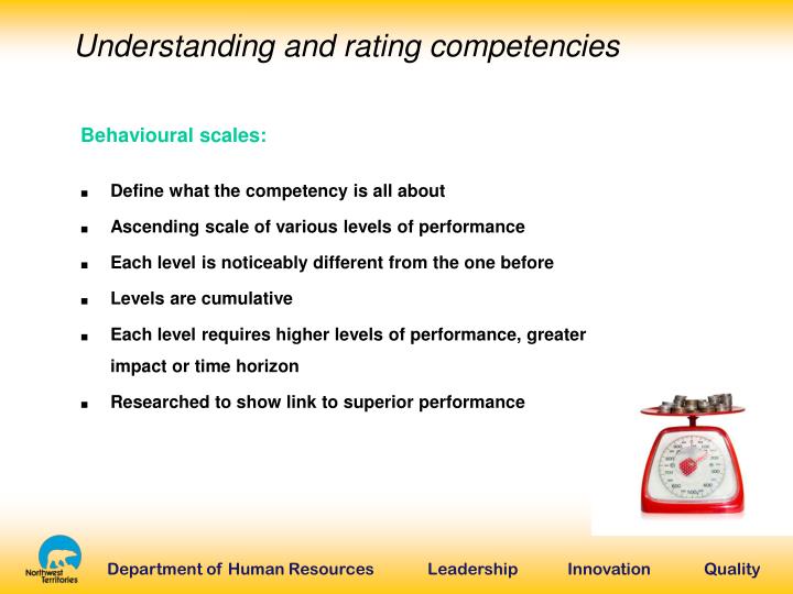 Competencies Rating Scale Definition – UMMLR