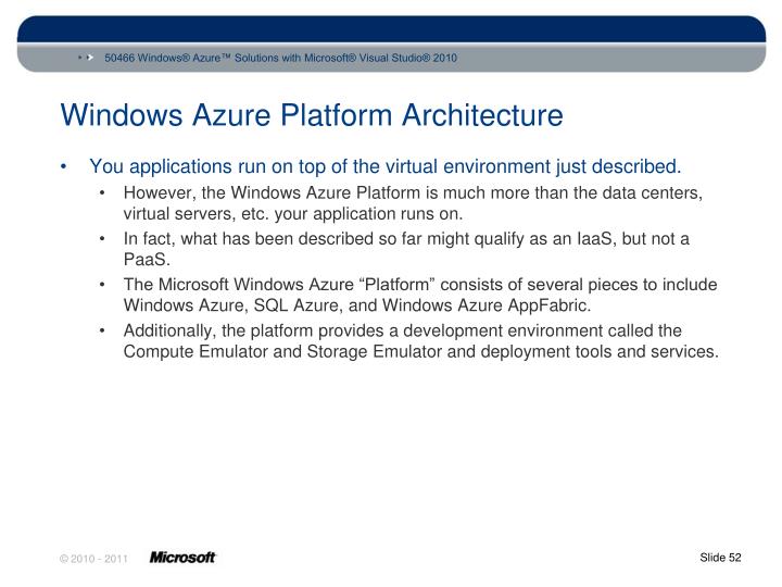 PPT - Windows Azure Architecture PowerPoint Presentation - ID:1585426
