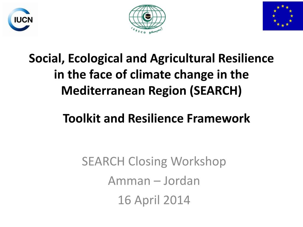 PPT - Social, Ecological and Agricultural Resilience in the face of ...