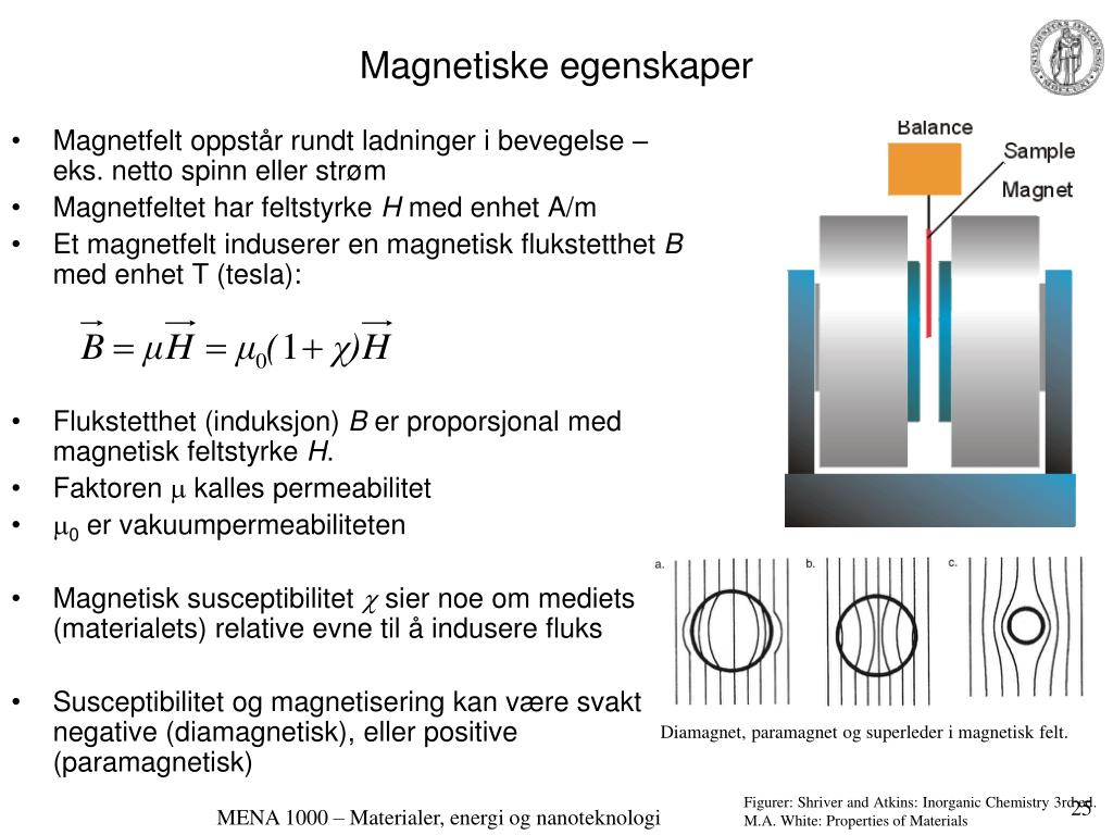 PPT - MENA 1000; Materialer, energi og nanoteknologi - Kap. 9 ...