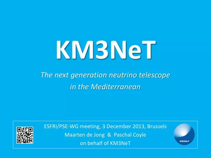 PPT - KM3NeT PowerPoint Presentation, free download - ID:1585915