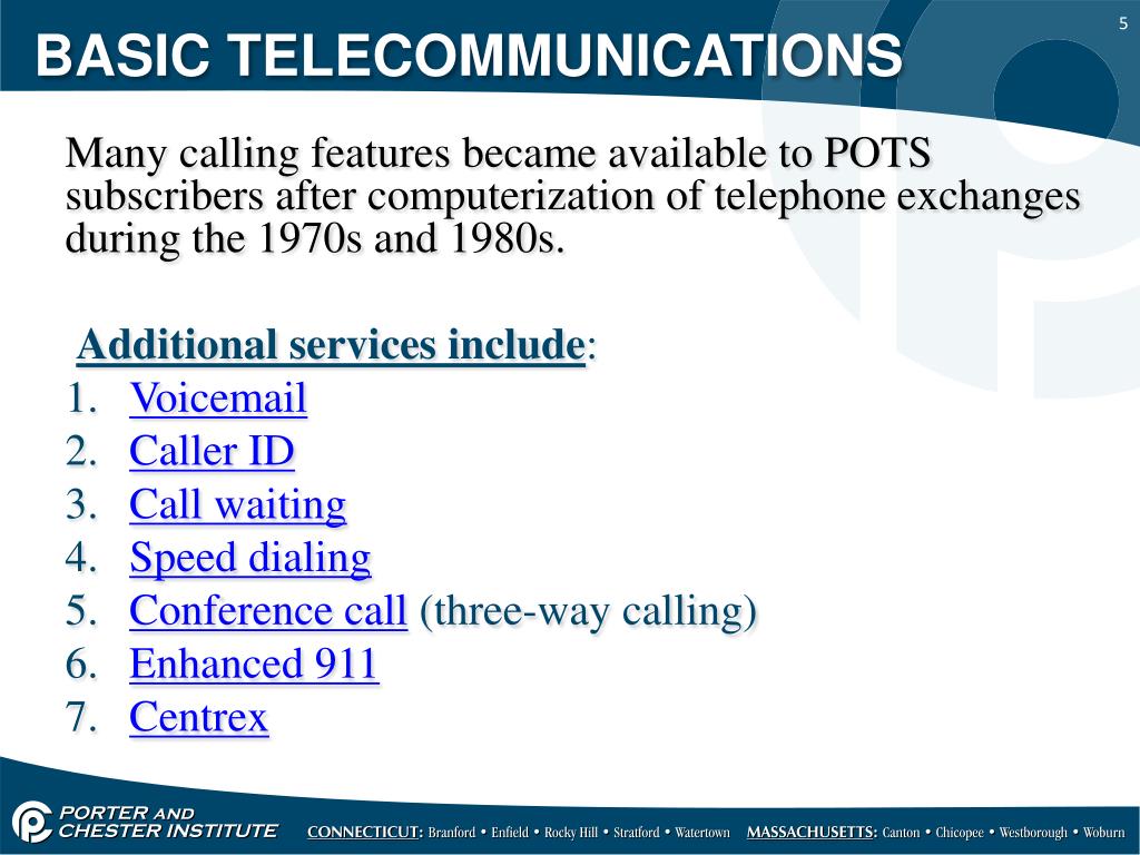 PPT - BASIC TELECOMMUNICATIONS PowerPoint Presentation, free download ...