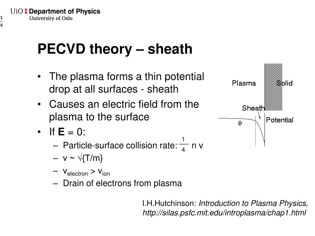 PPT - Plasma-Enhanced Chemical Vapor Deposition (PECVD) PowerPoint ...
