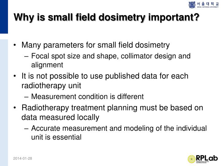 PPT - Small Field Dosimetry Megavoltage range PowerPoint Presentation ...