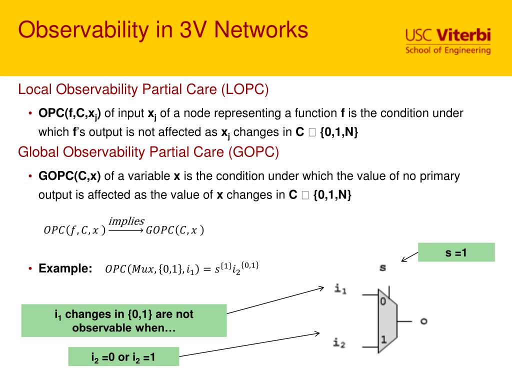PPT - Observability Conditions and Automatic Operand-Isolation in High ... PPT - Observability Conditions and Automatic Operand-Isolation in High ...