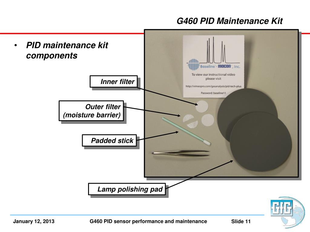 PPT - G460 PID sensor performance and maintenance GfG Instrumentation ...