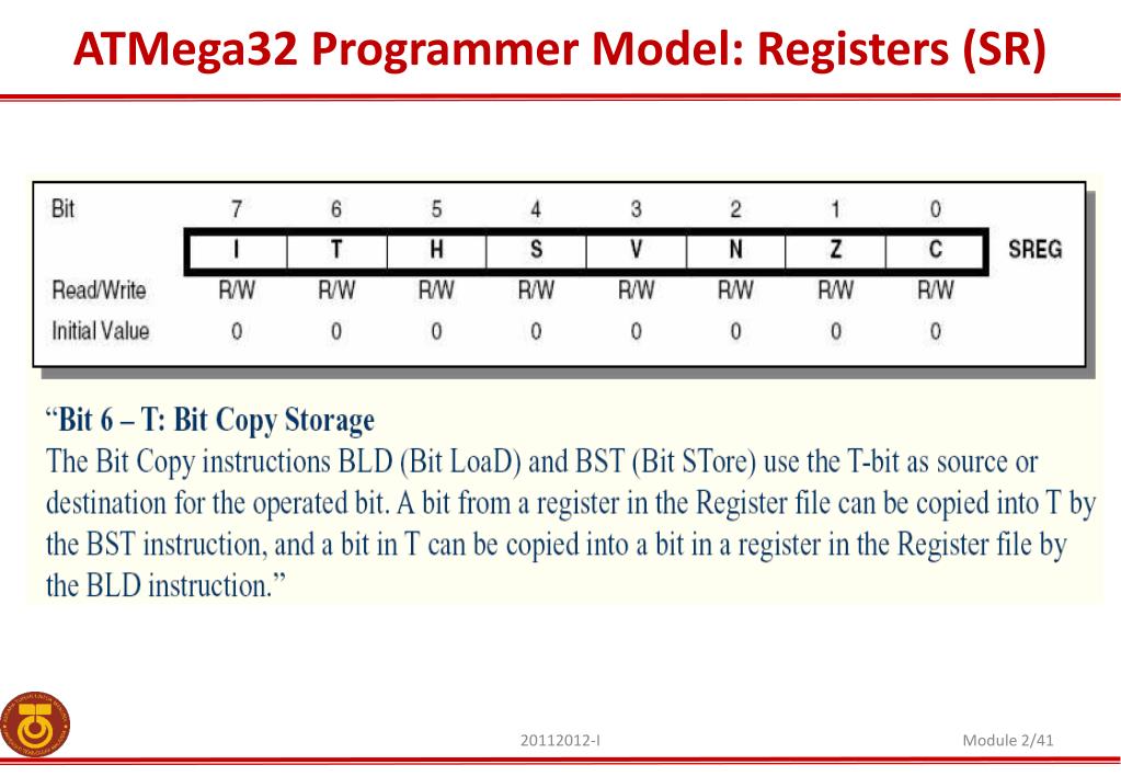 Ppt Introduction To Avr Atmega32 Architecture Powerpoint Presentation